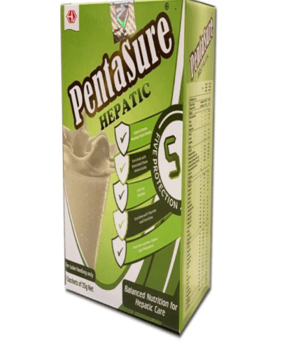PENTASURE HEPATIC , CREAMY VANILLA SACHETS, 25GM * 6'S - Tims Nutrition ...