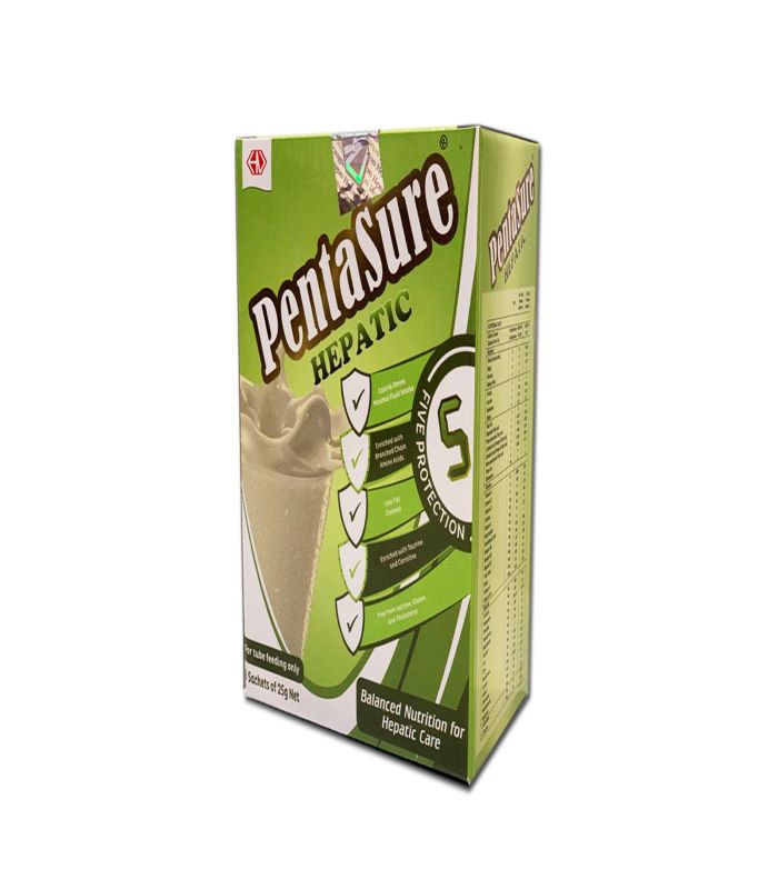PENTASURE HEPATIC SACHETS, 25GM, 6'S - Tims Nutrition Consultancy