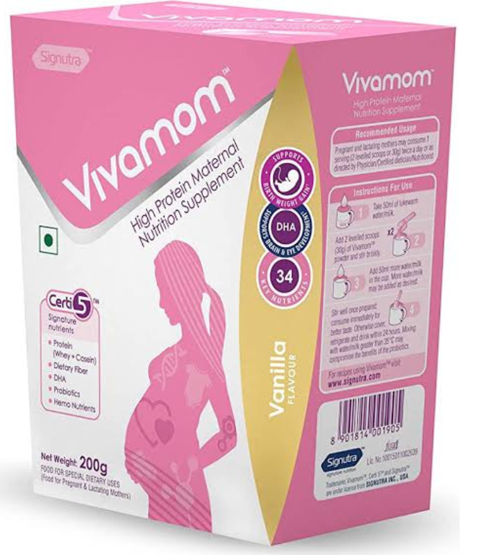 VIVAMOM ( CHOCOLATE & VANILLA ) , 400GM - Tims Nutrition Consultancy