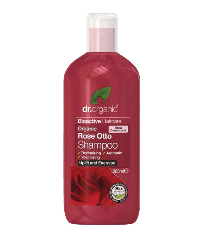 DR ORGANIC Rose Shampoo 265ml - Tims Nutrition Consultancy
