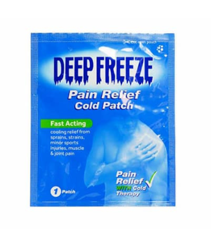 Deep Freeze Cold Patch Patch - Tims Nutrition Consultancy