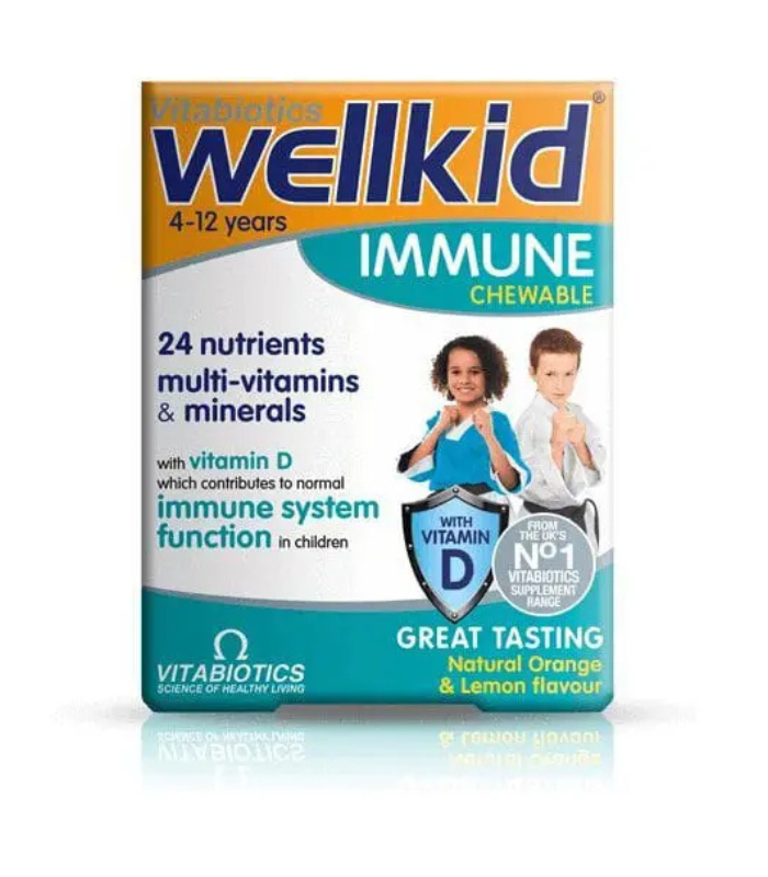 Wellkid Immune Chewable (4 - 12 Years) 30's - Tims Nutrition Consultancy