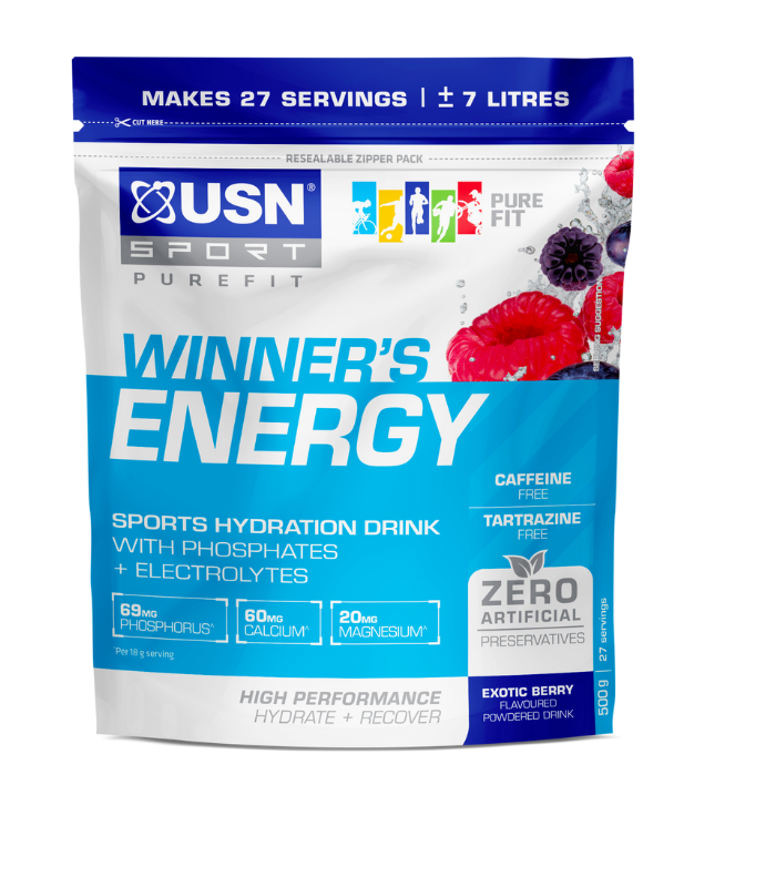 Usn Sports Ener-G Exotic Berry 500Gm - Tims Nutrition Consultancy
