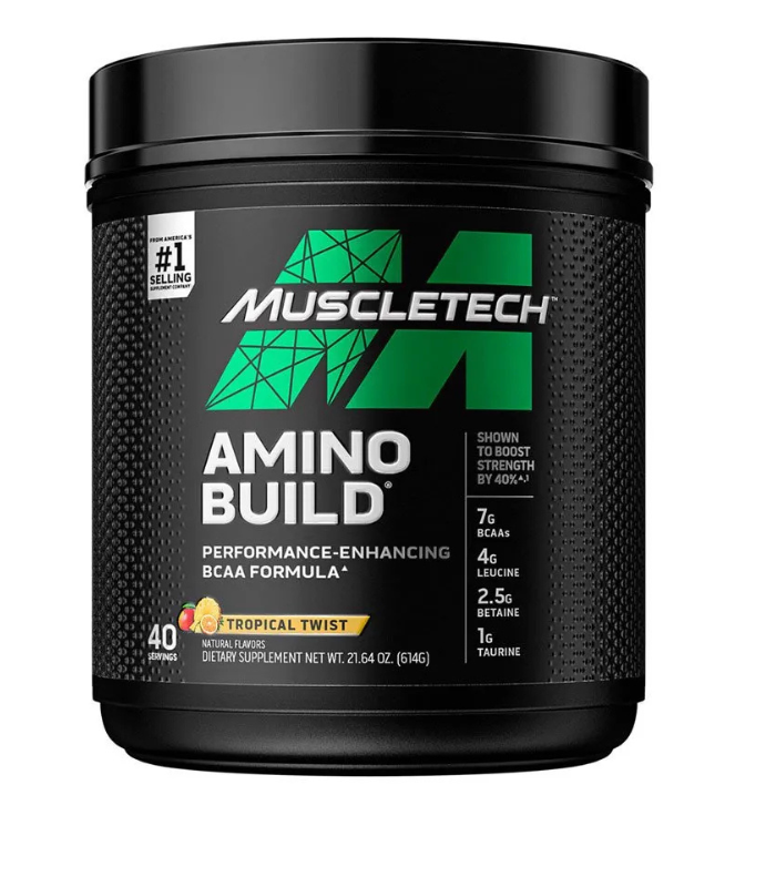 MTECH AMINO BUILD TROPICAL TWIST (40SVS/21.64OZ) 614G - Tims Nutrition ...