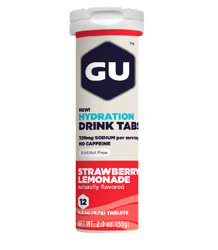 Gu Strawberry Lemonade Drink Tabs 56Gm * 7 - Tims Nutrition Consultancy