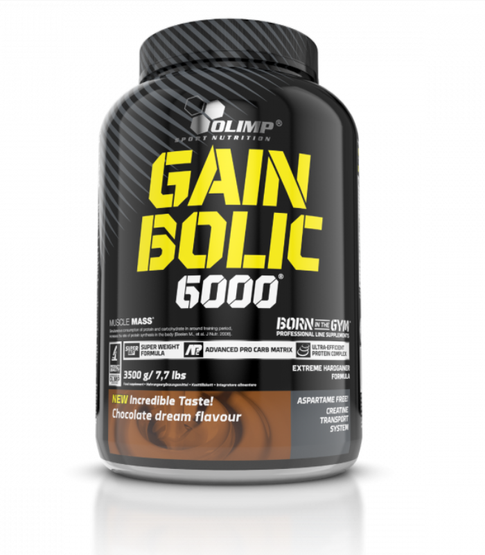 Olimp Gain Bolic 6000 Strawberry 3.5Kg - Tims Nutrition Consultancy
