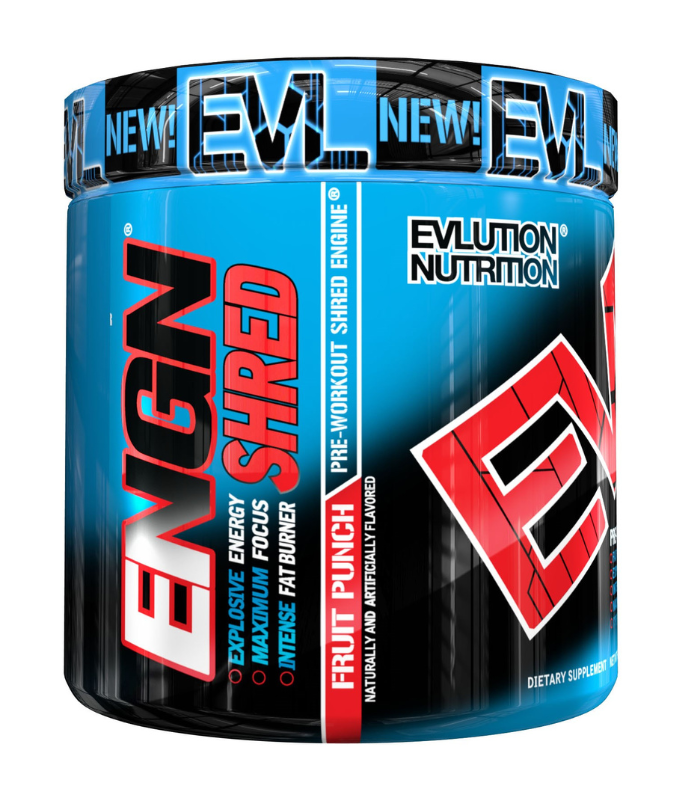 Evlution Nutrition Engn Shred Pre-Workout Fruit Punch 30 Servings 237G ...