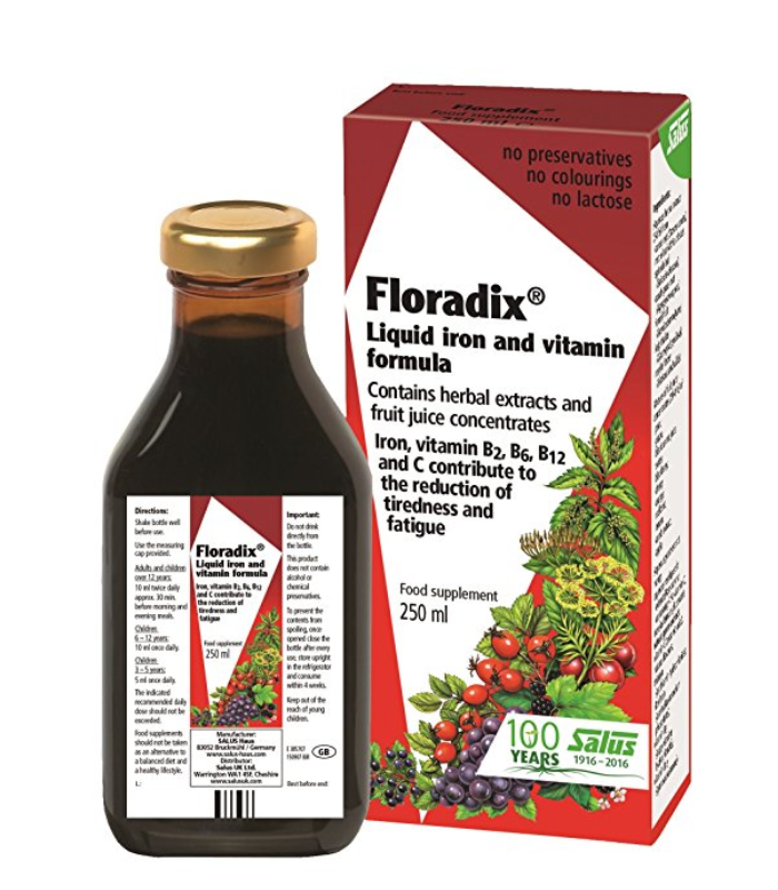 Floradix Iron Formula .S/Free 250Ml - Tims Nutrition Consultancy