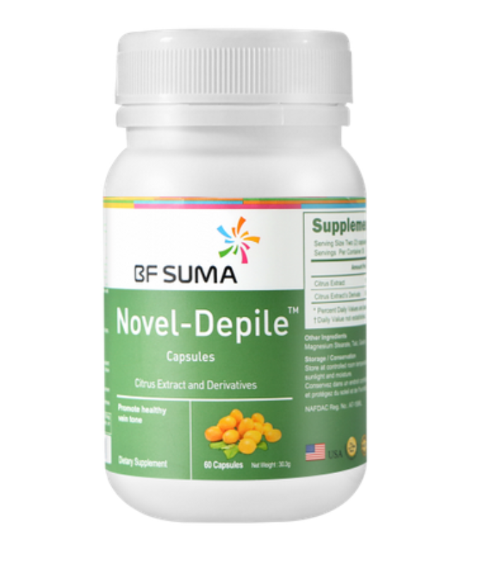 BF SUMA Novel Depile Capsules - Tims Nutrition Consultancy